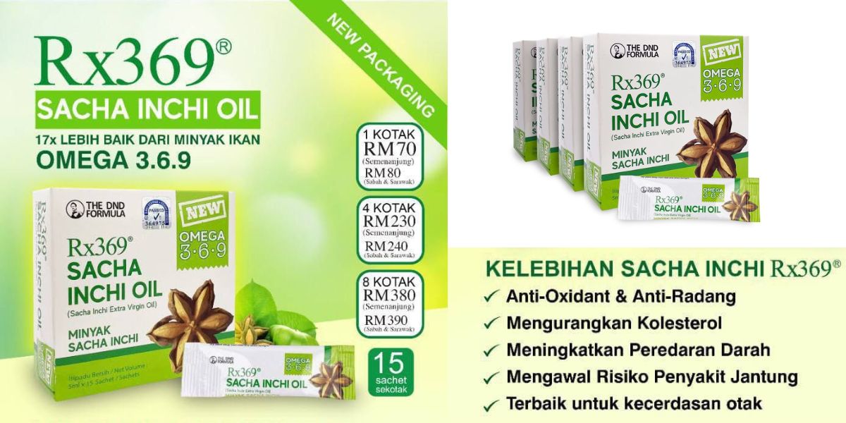 DND Health & Wellness Products by Dr Noordin Darus Sacha Inchi