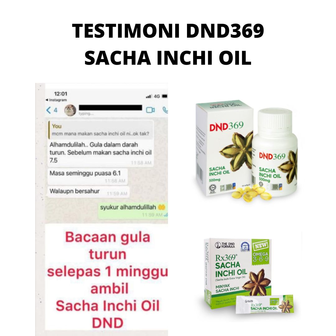 RX369 SACHA INCHI OIL (5ML X 15 SACHET) X 1 KOTAK - DND Health Wellness