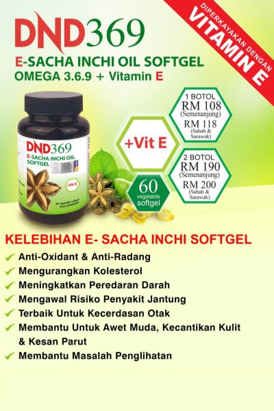 DND Health & Wellness Products by Dr Noordin Darus Sacha Inchi