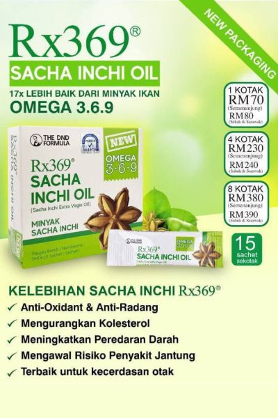 DND Health & Wellness Products by Dr Noordin Darus Sacha Inchi