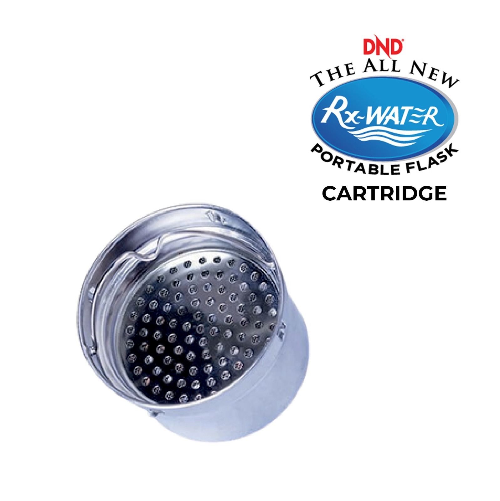 DND RXWATER PORTABLE FLASK CARTRIDGE X 1 - DND Health Wellness
